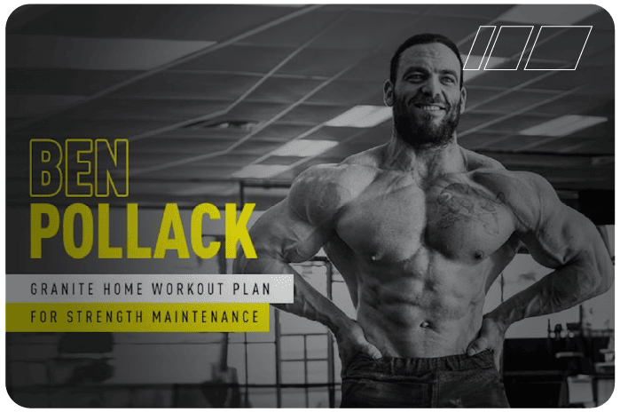Home Workout Plan for Strength Maintenance | Granite Supplements ...